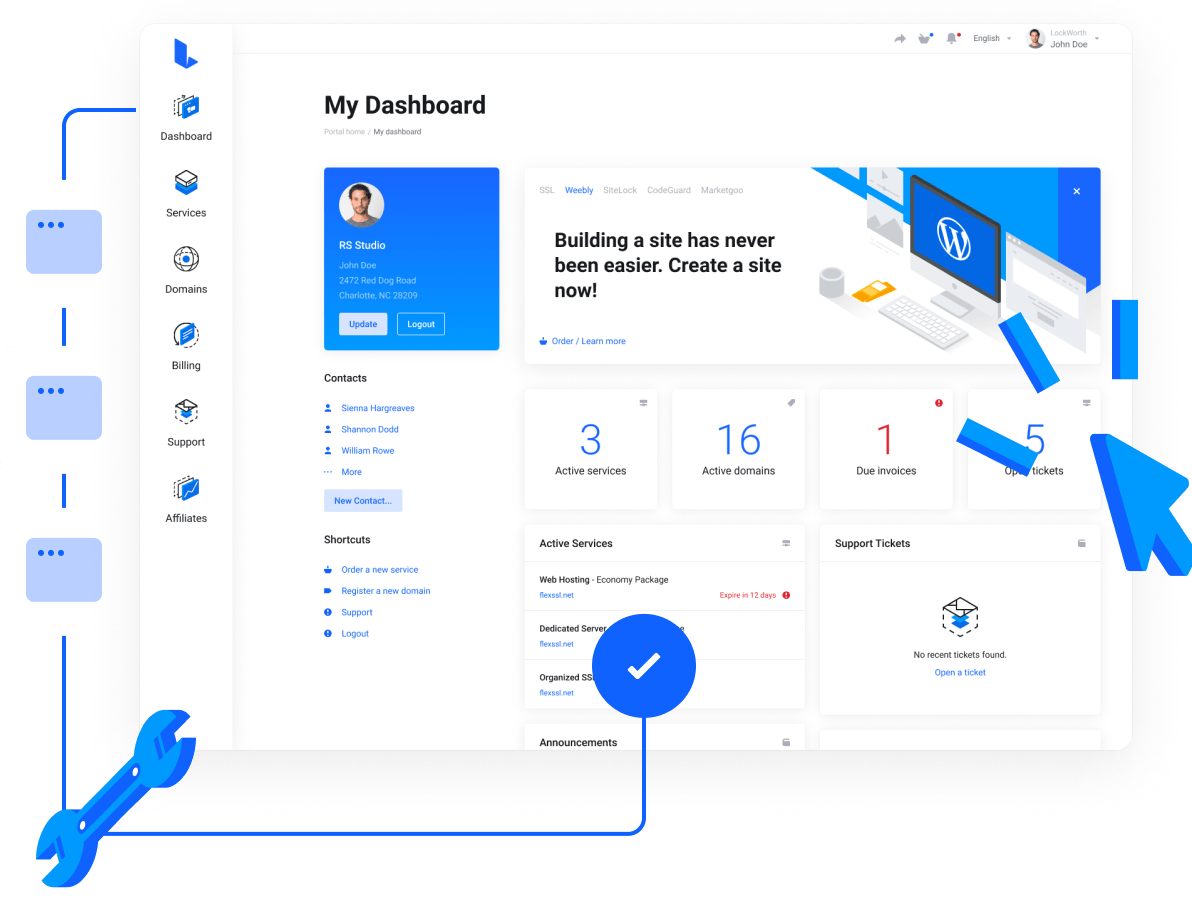 Hébergement web Cloud sur Mesure - UnicyCloud™